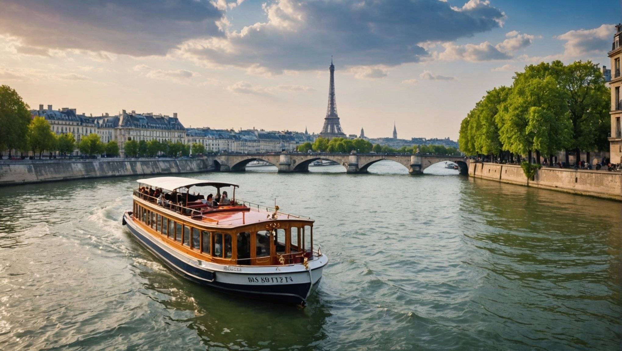 Découvrez le charme du bateau mouche paris sur la seine